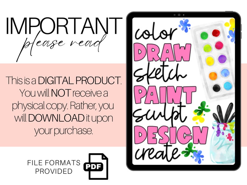 18 ART Teacher CLASSROOM POSTERS Poster Set | Art Painting Drawing ...