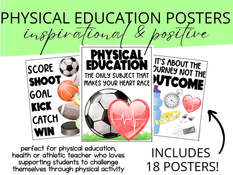 18 PHYSICAL EDUCATION Health Gym DPA Workout Sports Exercise | P.E ...