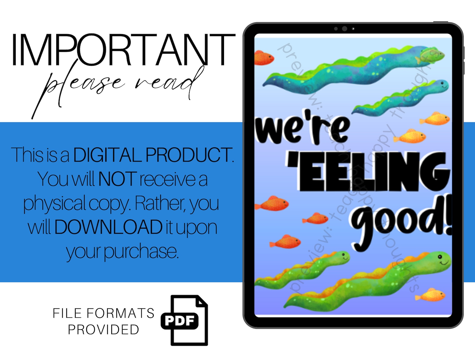 OCEAN SEA Puns Quotes Poster Set Posters Inspirational Positive ...