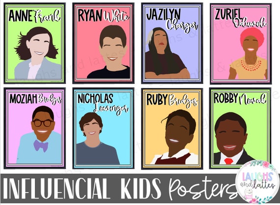 35 Influential Children Kids Who Changed the World Posters | Etsy