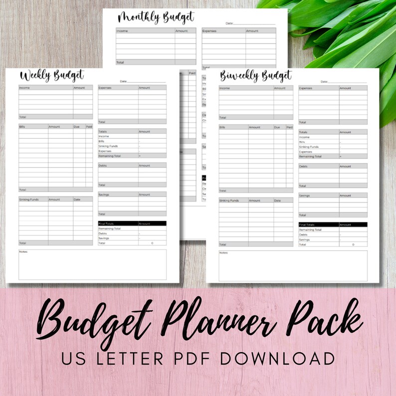 Classic Happy Planner Mini Budget Planner, Zero Based Budget, Budget ...