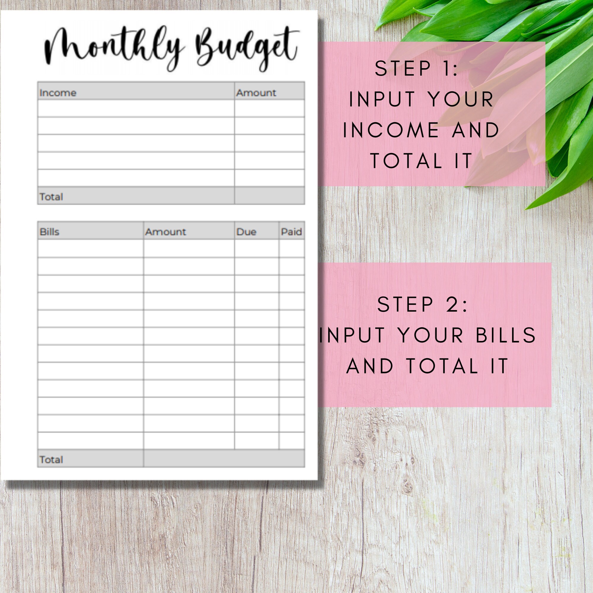Zero Based Budget, Budget Tracker, Budget Planner, Debt Snowball ...