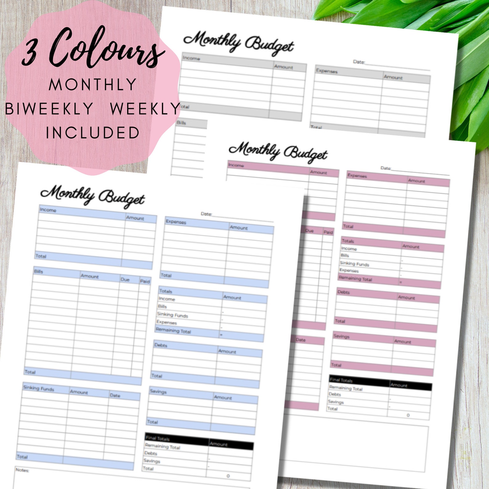 Classic Happy Planner Mini Budget Planner, Zero Based Budget, Budget ...