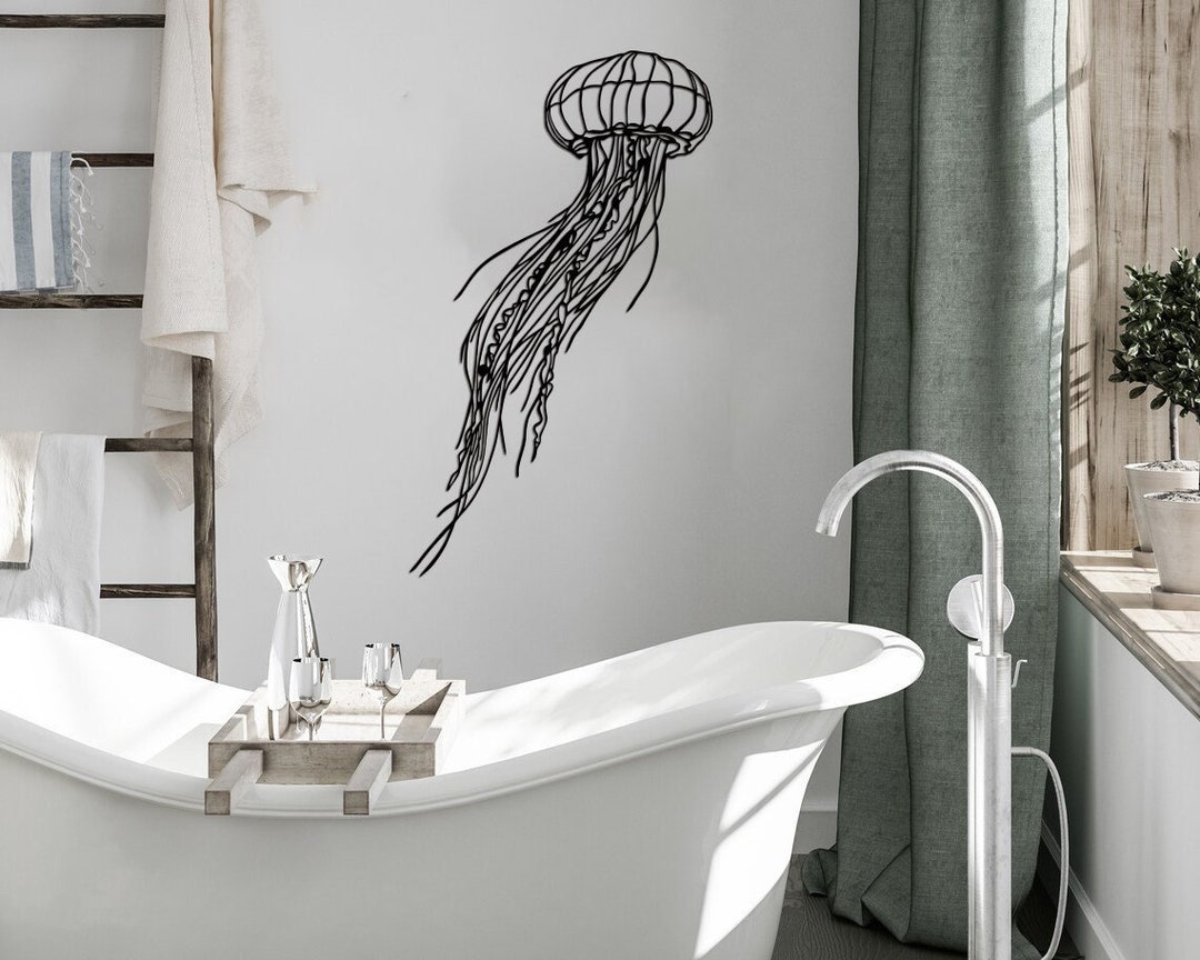 Metal Wall Decor Bathroom