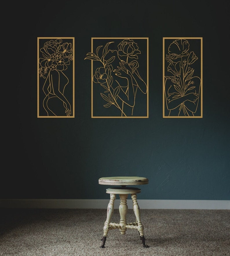 Metal Wall Art Woman's Body at Joy Stogner blog