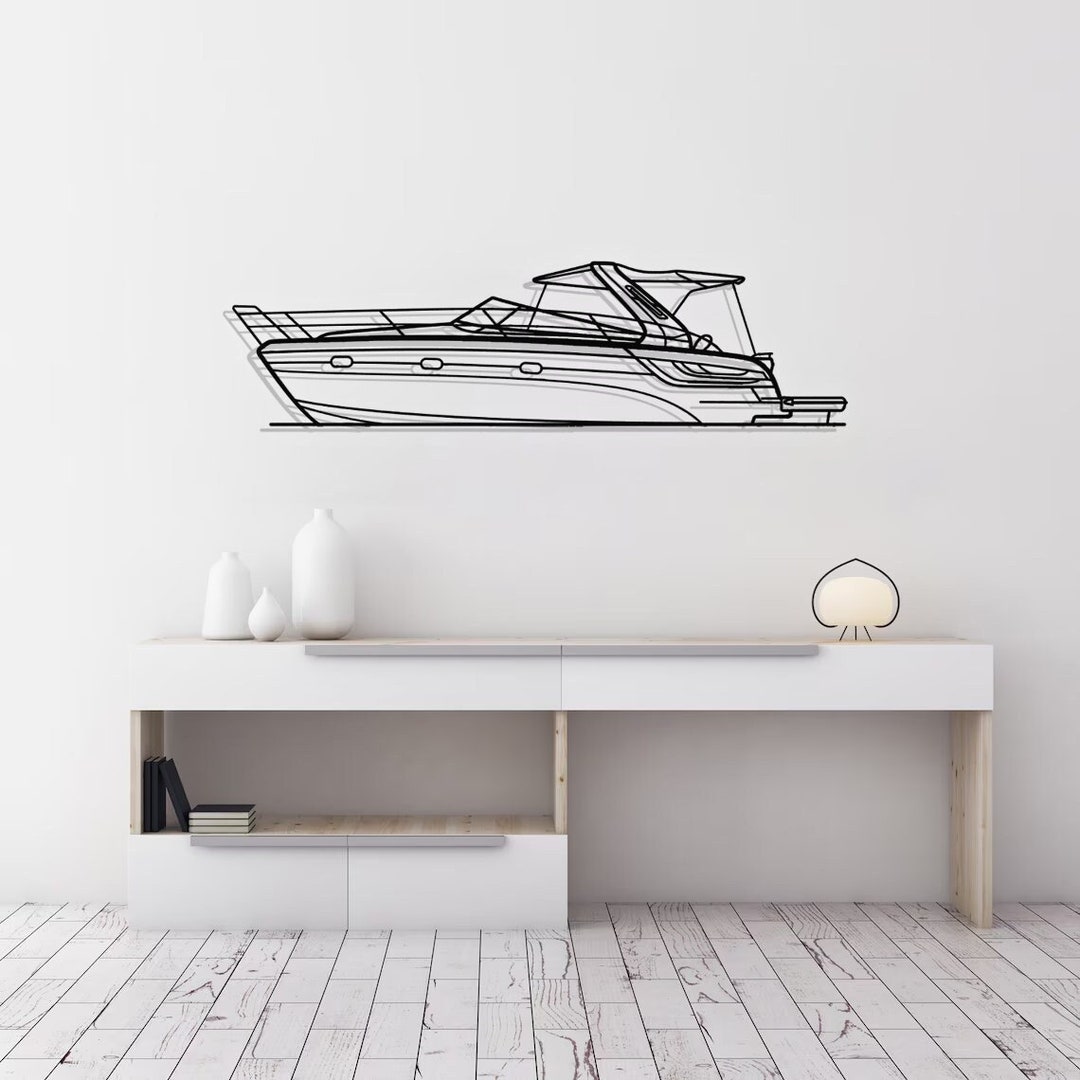 Custom Boat Metal Wall Art Personalized Boat Decor, Boat Owner Gift ...