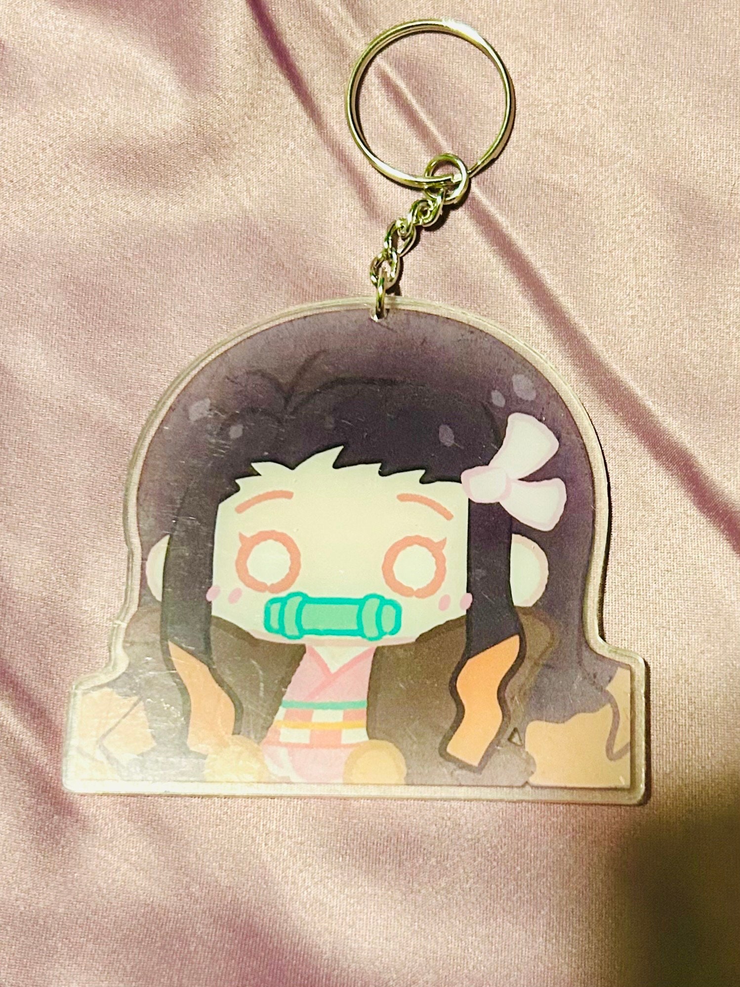 Demon Slayer Acrylic Keychains - Etsy