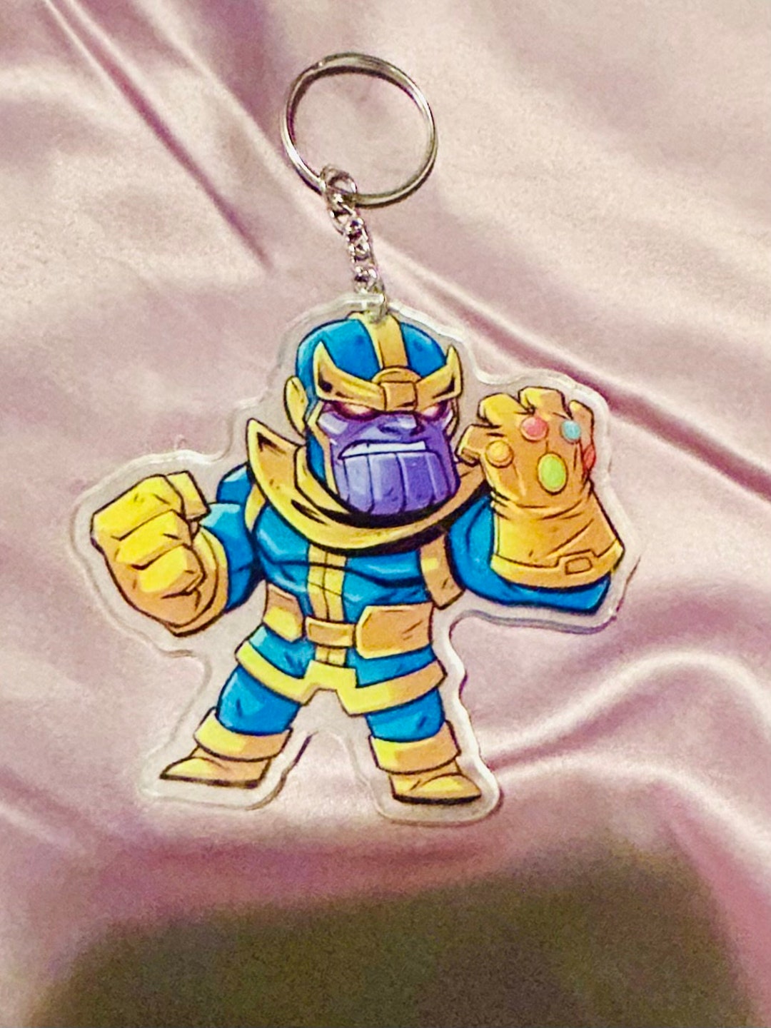 Marvel Superhero Acrylic Keychain - Etsy