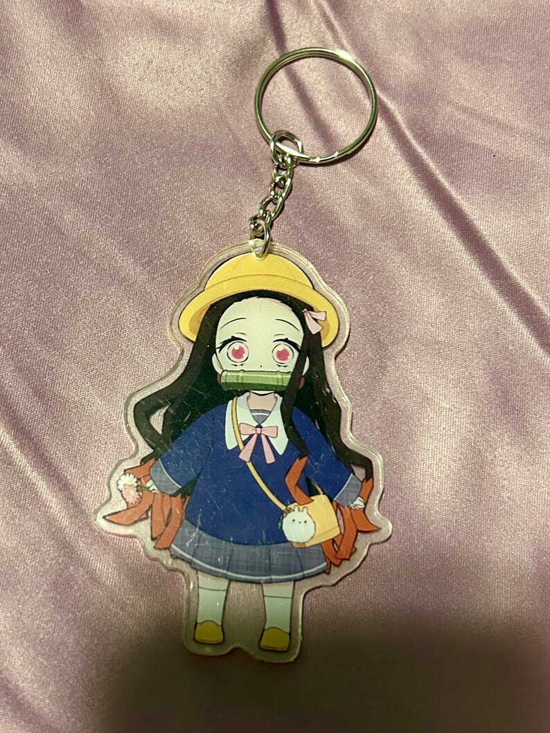 Demon Slayer Acrylic Keychains - Etsy