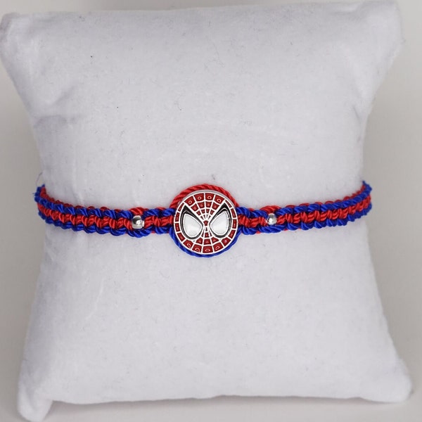 Beaded Spiderman Bracelet - Etsy