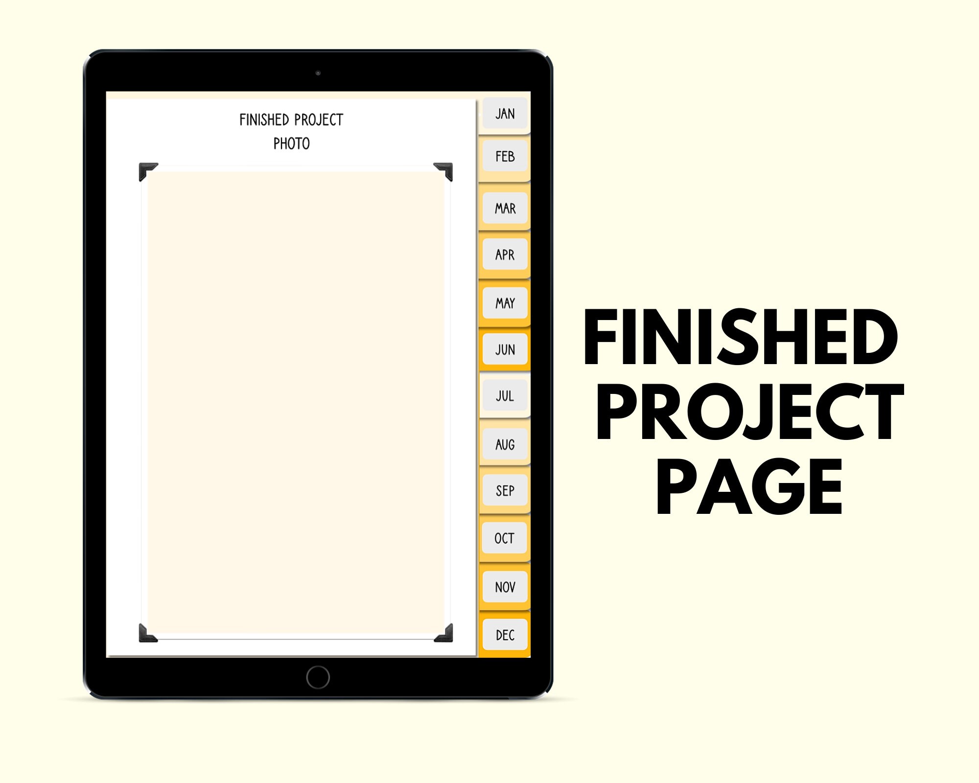 Craft Planner Digital Crafting Planner Project Planner - Etsy