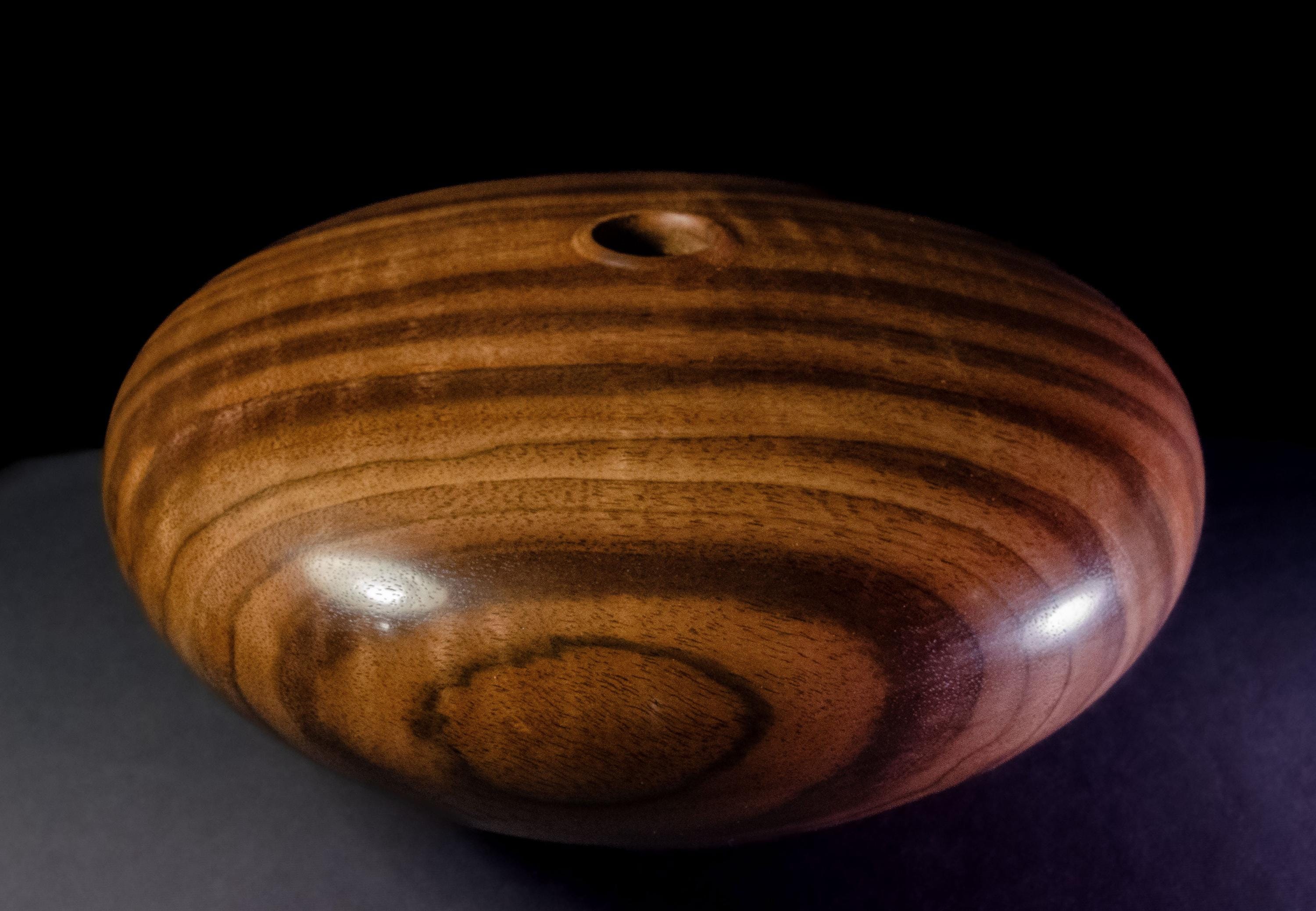 Claro Walnut Hollow Form With Fiddleback Figure - Etsy