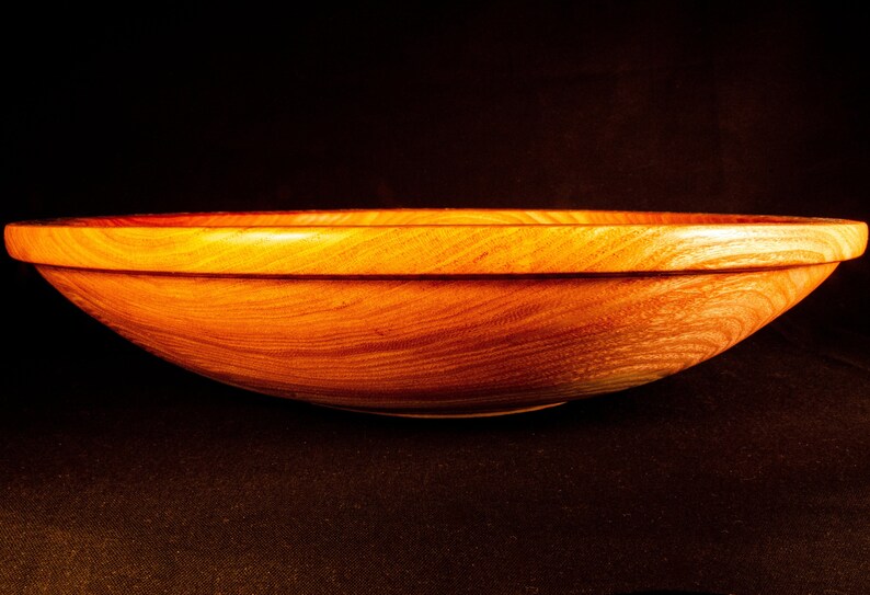 Honey Locust Platter, Hand Turned, With Shell Inlay - Etsy