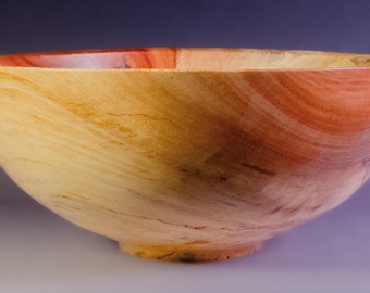 Spalted Sycamore Wood Bowl - Etsy