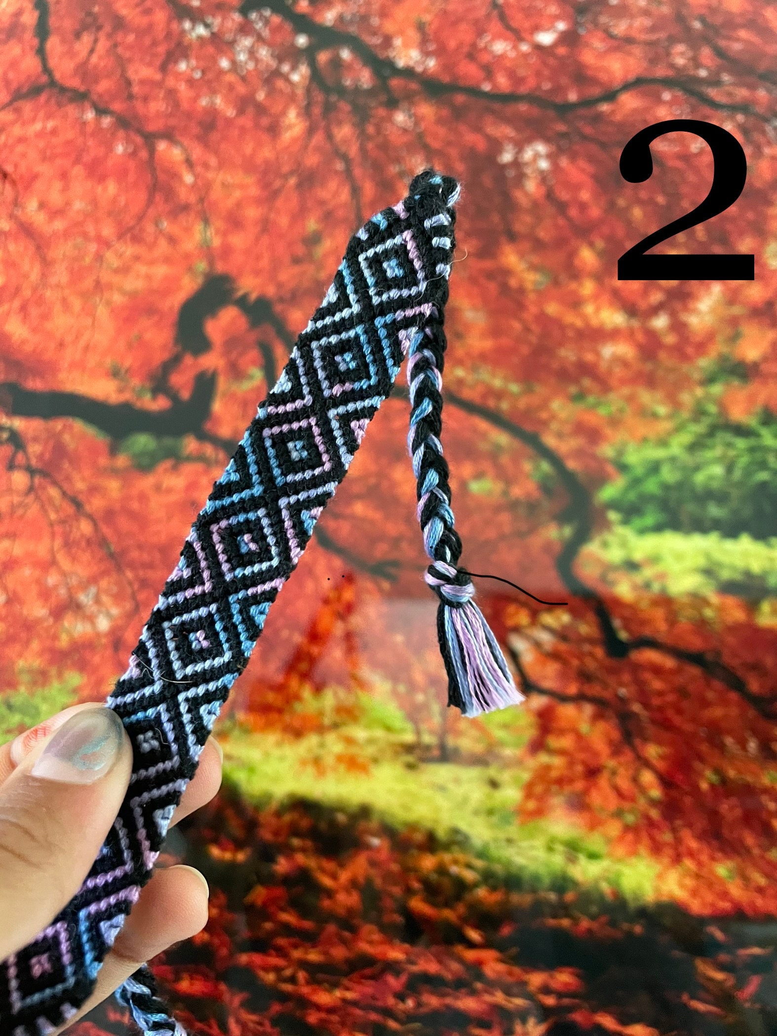 Wide Friendship Bracelet Variety - Etsy