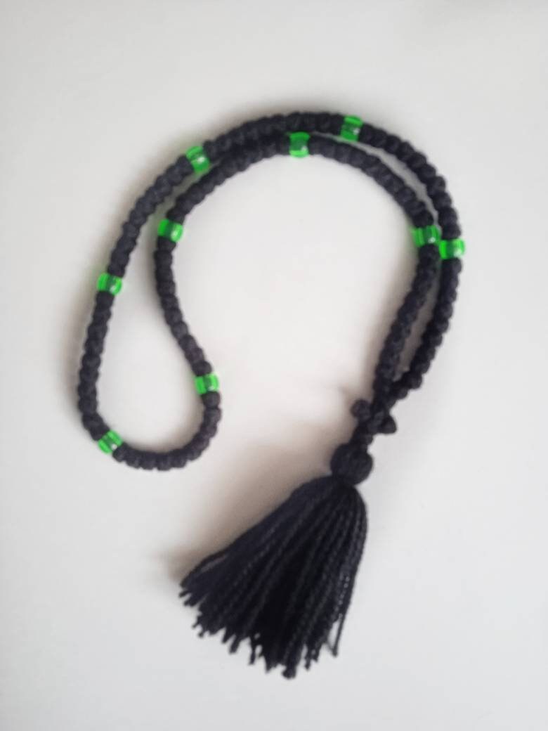 Traditional Orthodox Prayer Rope made of 100 Beads Handmade | Etsy