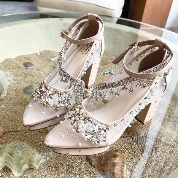 Bling Wedding Shoes - Etsy