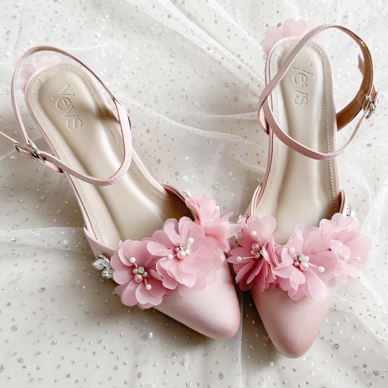 Pink Wedding Shoes - Etsy