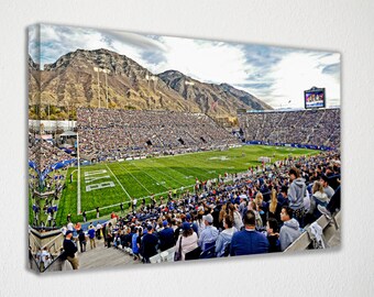 Byu Football Wall Art - Etsy