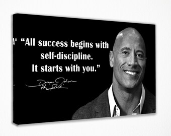 Dwayne Johnson Decal - Etsy