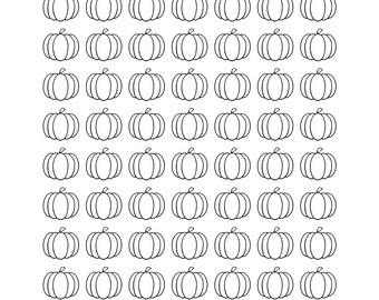 Royal Icing Pumpkin Transfer Sheet - Etsy