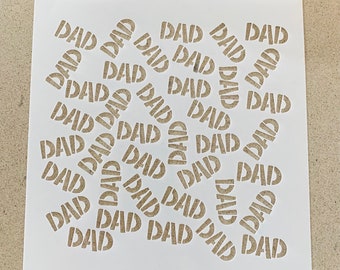 Dad Stencil | Etsy