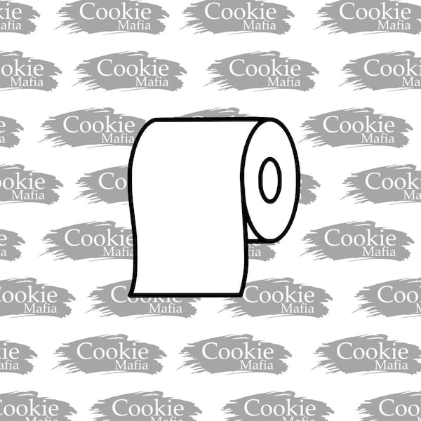 Toilet Paper Cookie Cutter - Etsy