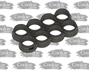 Multi-circle Cookie Cutter. Lots of Circle Shaped Biscuits. 12 Circles ...
