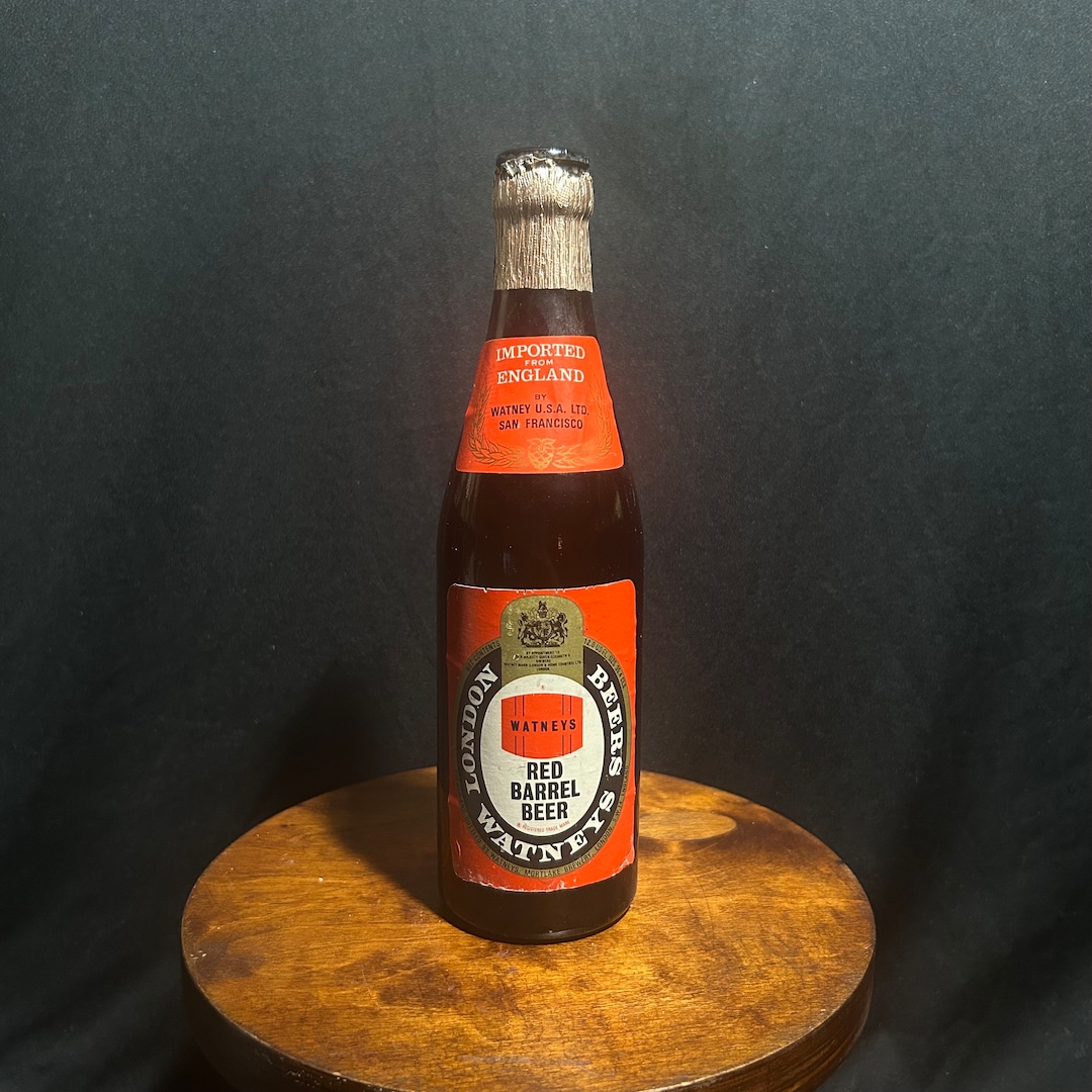 Vintage 1960s-1970s 12 Oz Watneys Red Barrel Beer Bottle, Watneys ...