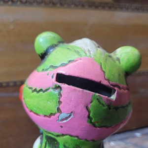 Vintage 1960's Holiday Fair Chalkware Tiger Bank Made in Japan - Etsy