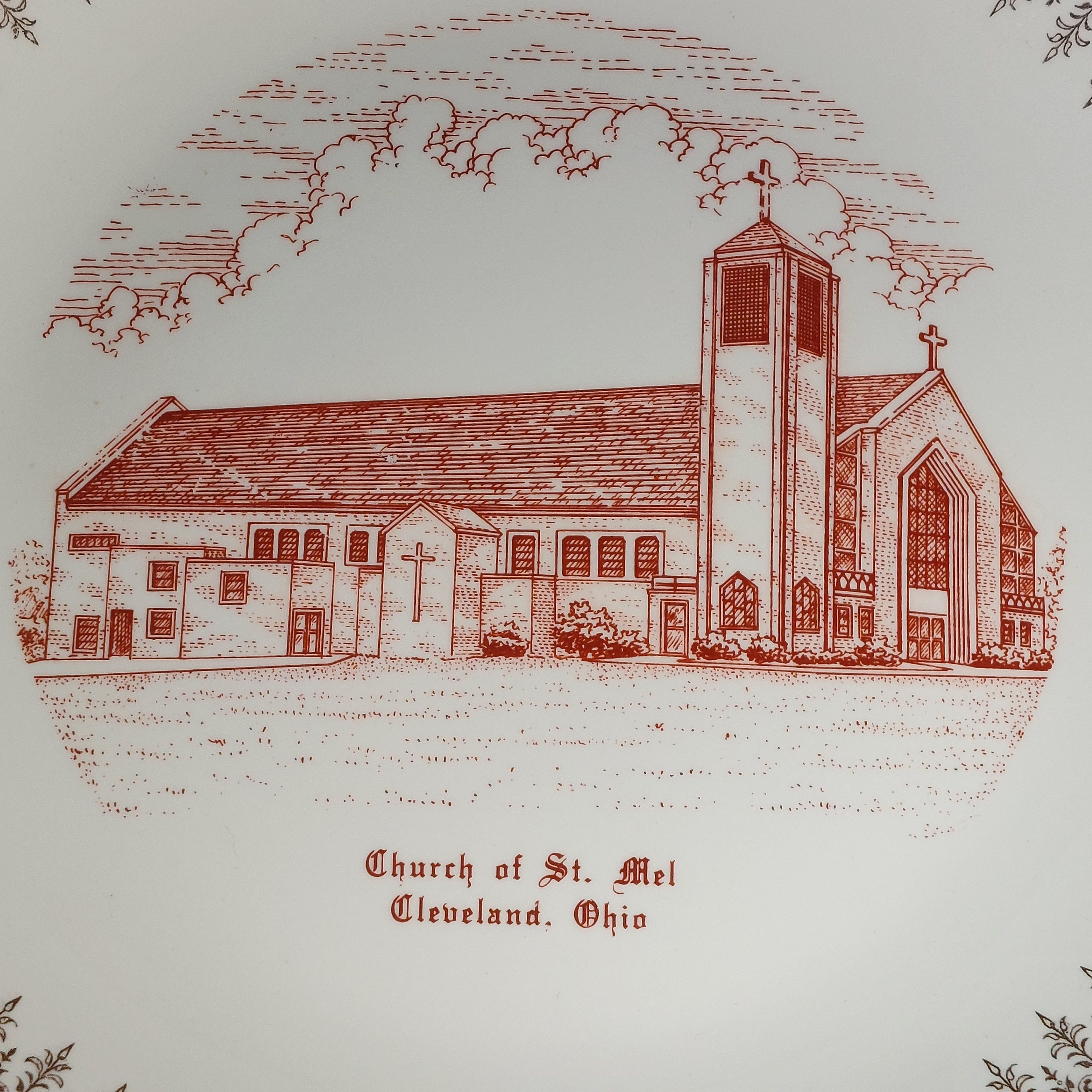 Vintage 1960's 1970's Church Collector Plate by World Wide Art Studios ...