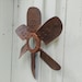 Vintage Rusty 6-paddle Tractor Fan Blade - Marked 9B249 - Etsy