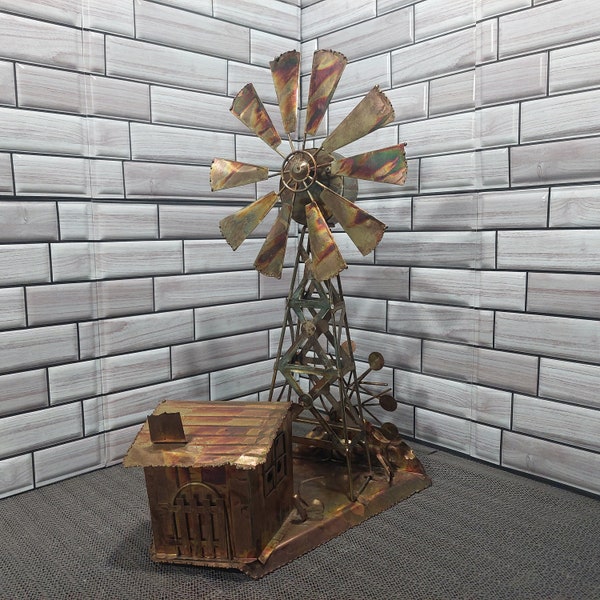 Metal Windmill - Etsy