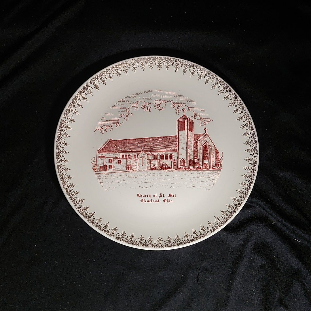 Vintage 1960's 1970's Church Collector Plate by World Wide Art Studios ...