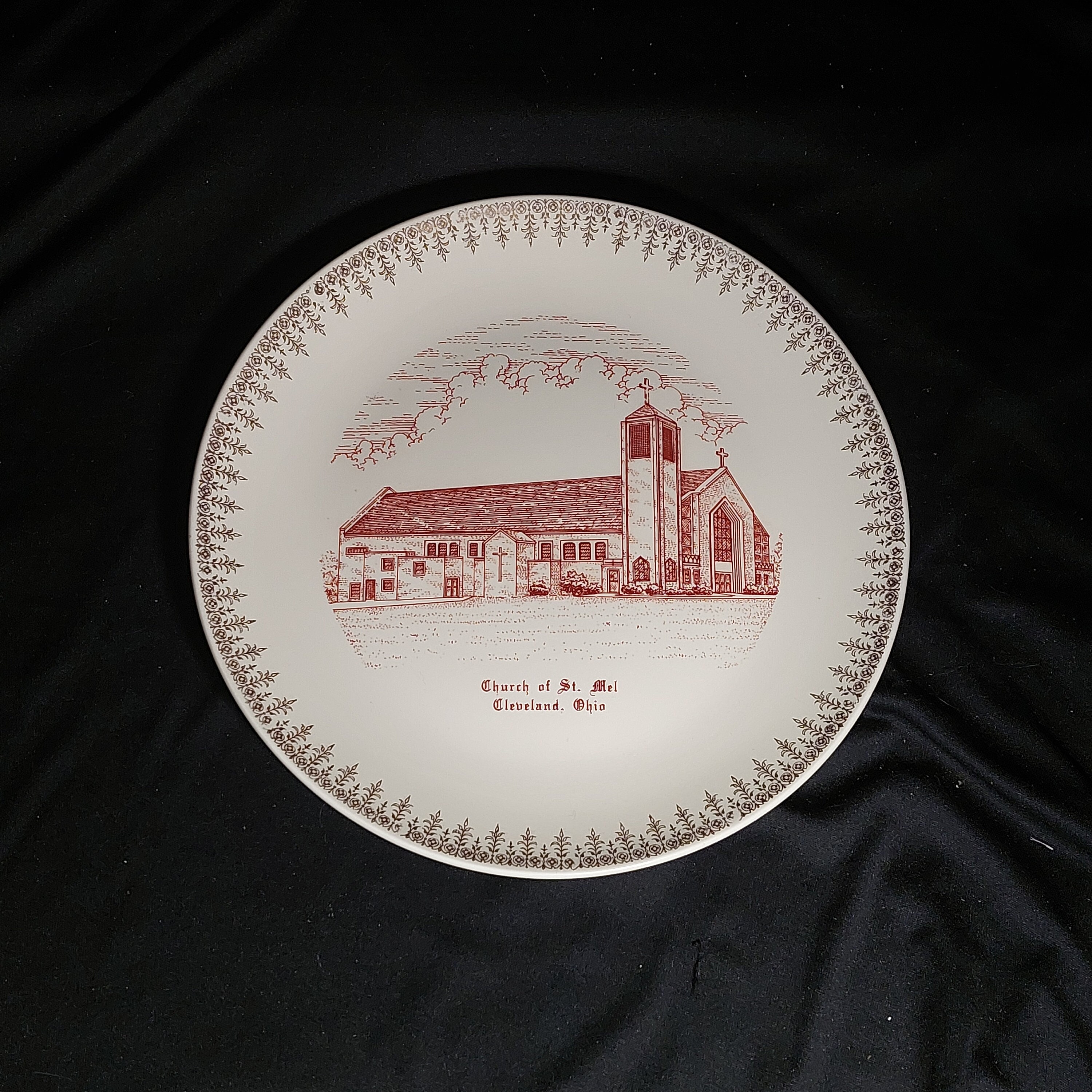 Vintage 1960's 1970's Church Collector Plate by World Wide Art Studios ...