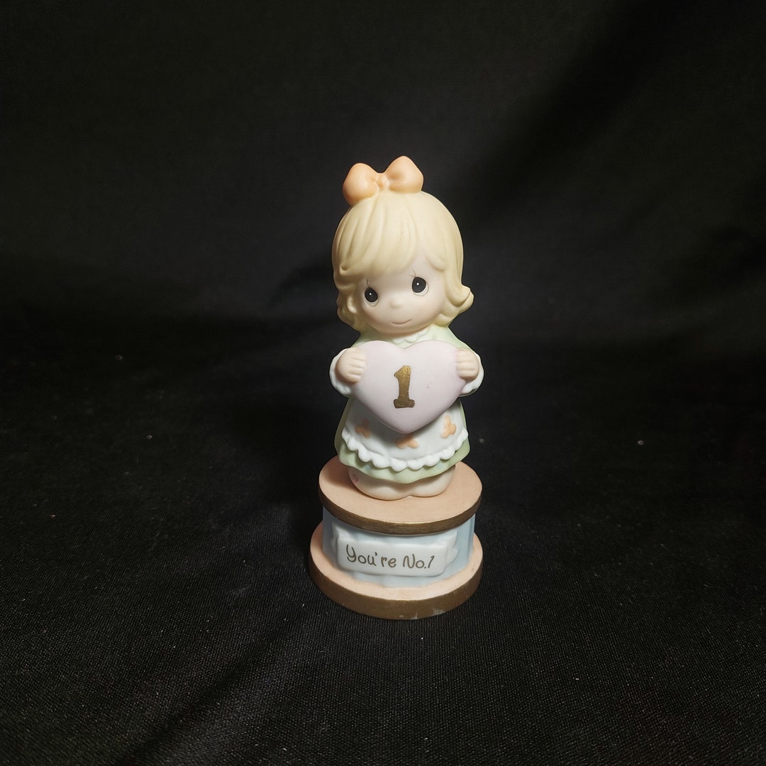Vintage 1998 Precious Moments Porcelain Figurine - Little Moments Mean ...