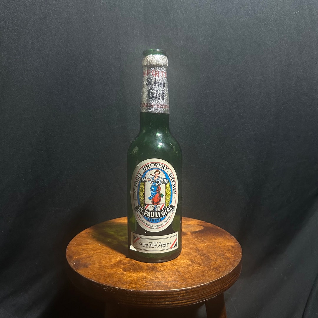 Vintage St. Pauli Girl Beer Bottle: 12 Oz Longneck Collectible - Etsy