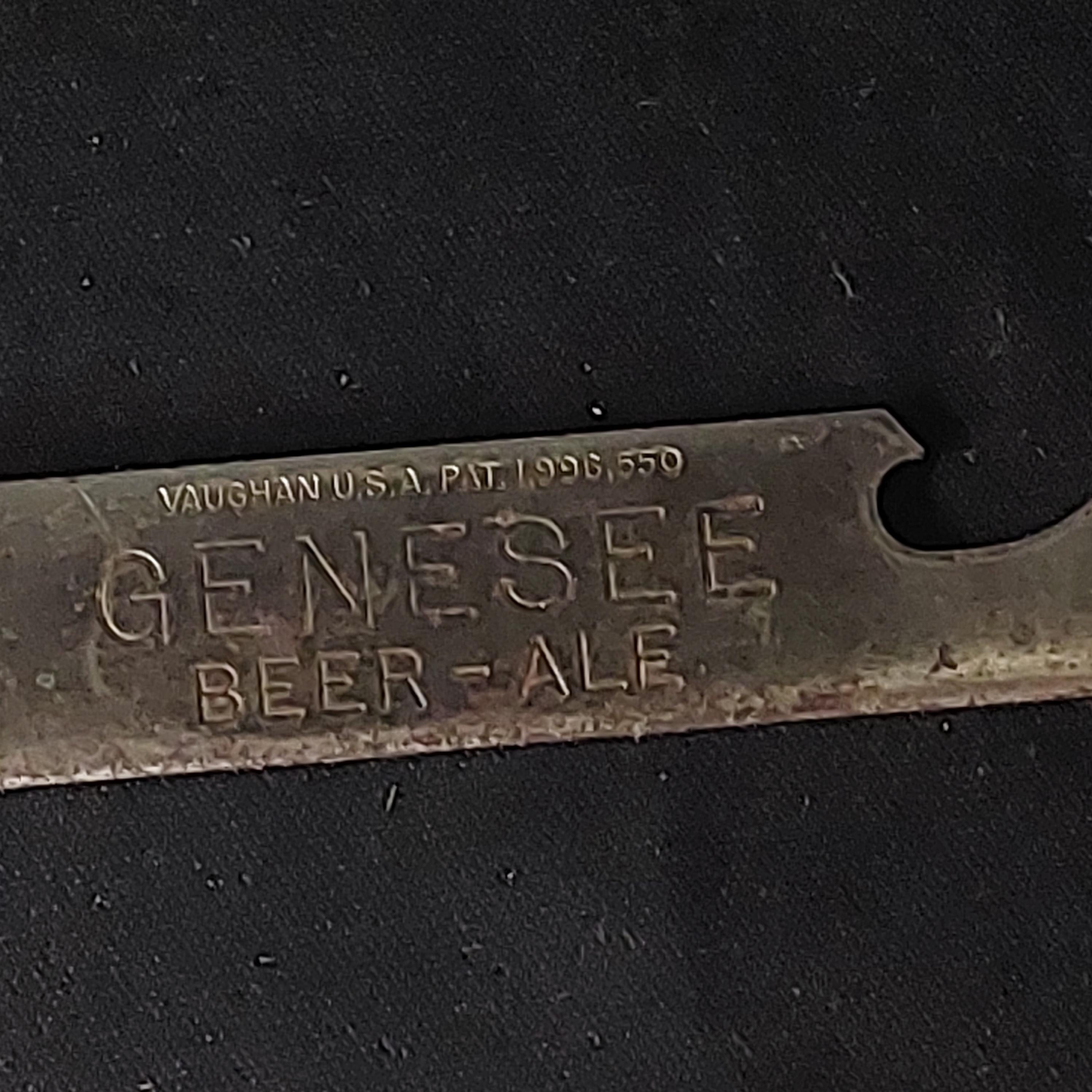 Vintage 1960's-1970's Genesee Beer-ale Church Key Churchkey Can and ...