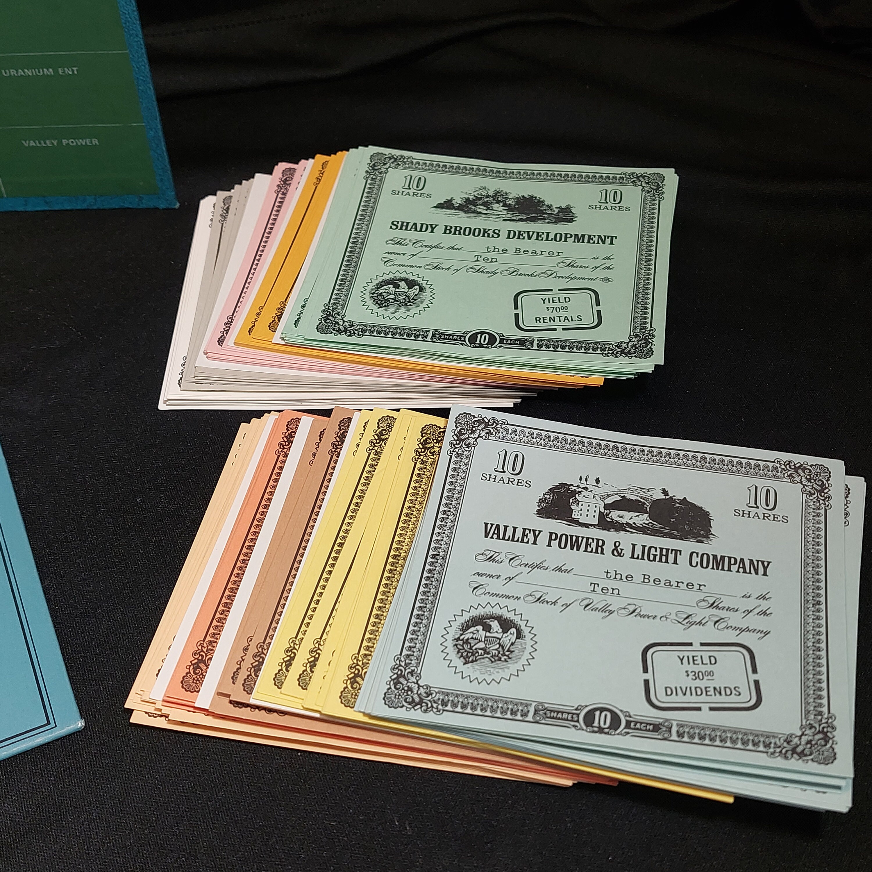 Vintage 1964 Board Game Stocks & Bonds by Minnesota Mining and ...