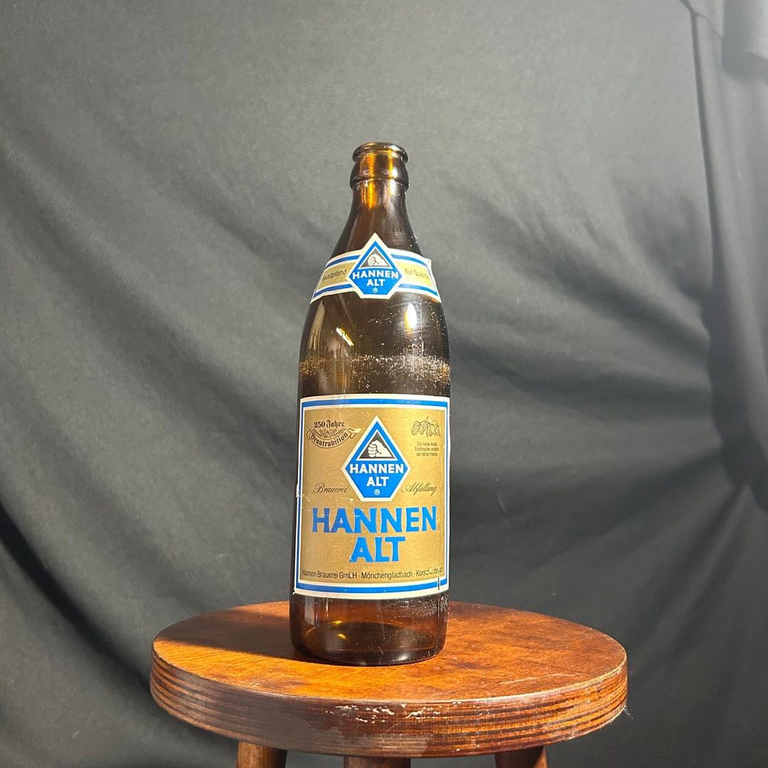 Vintage Hannen Alt Bottle Germany Hannen Brauerei, Monchengladbach ...