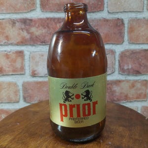 Vintage 1978 Prior Double Dark Beer Bottle - Norristown PA Brewery - Etsy