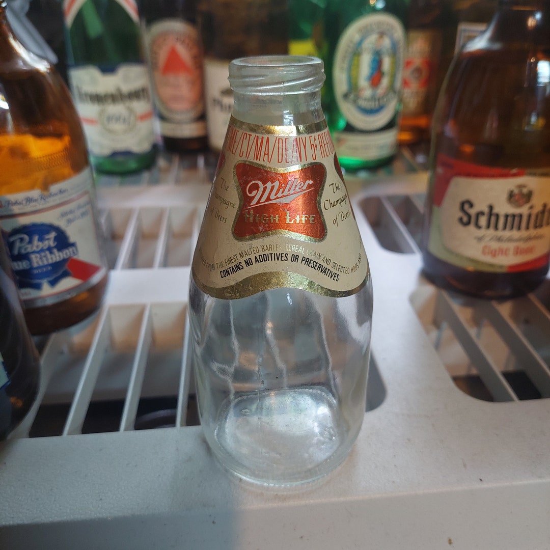 Vintage 1984 Miller High Life Bottle - 7 Oz - Miller Brewing Co ...