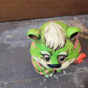 Vintage 1960's Holiday Fair Chalkware Tiger Bank Made in Japan - Etsy