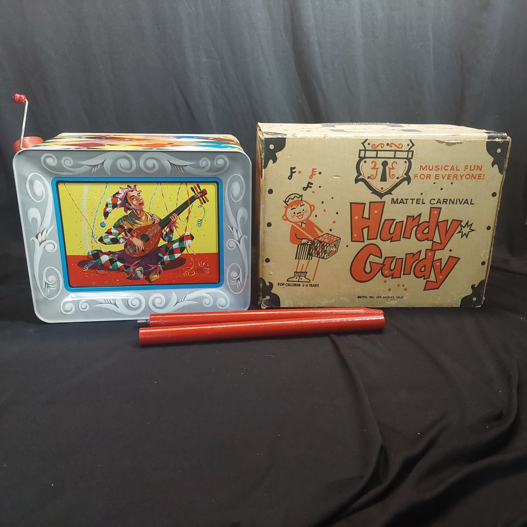 Vintage 1950's Carnival Hurdy Gurdy Toy by Mattel Stock No. 508 - Etsy