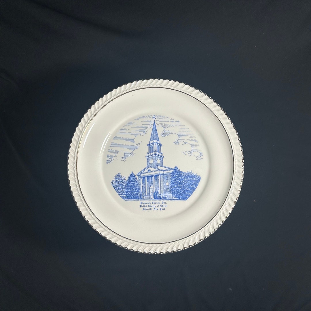 Vintage 1960's Church Collector Plate by World Wide Art Studios ...