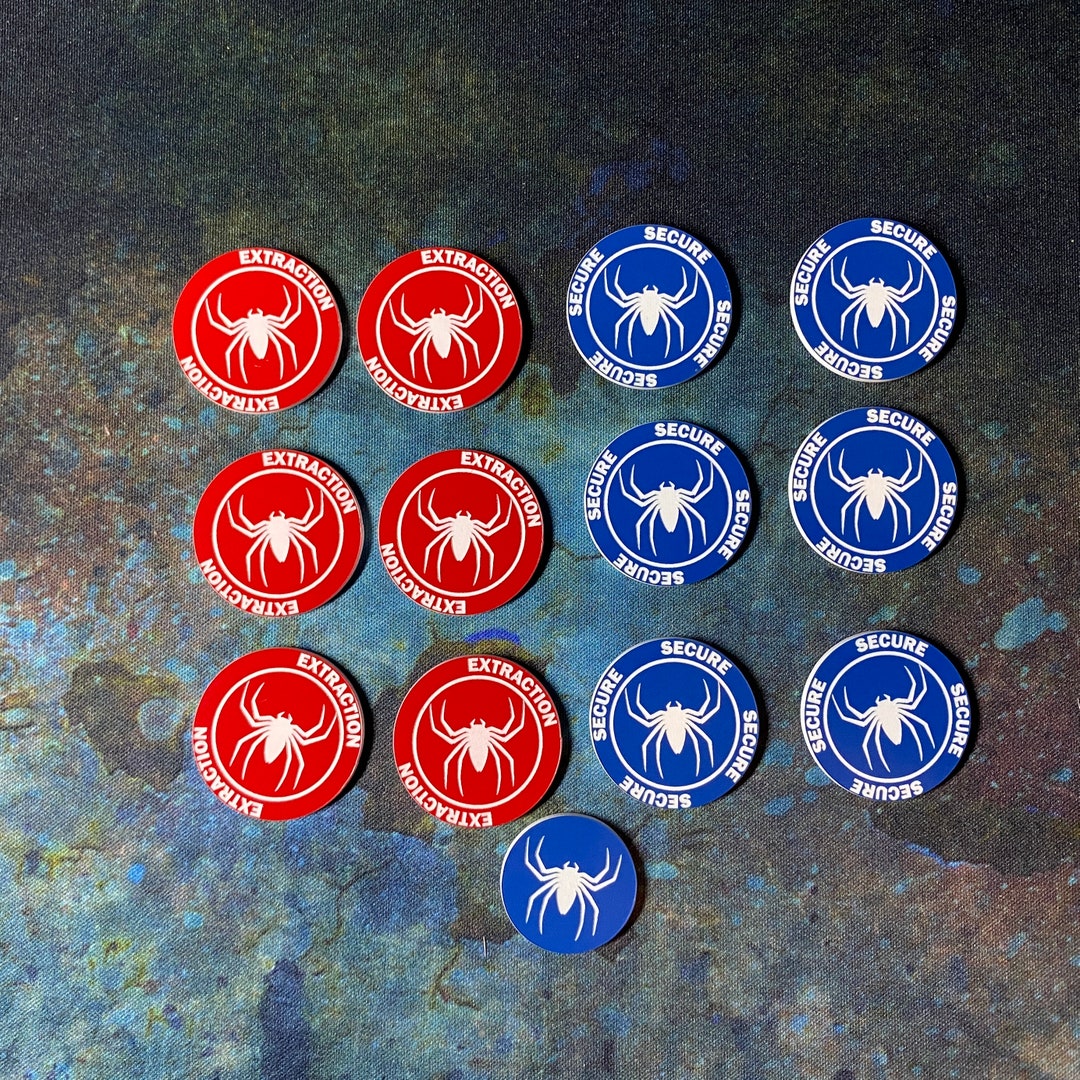 MCP Superhero Crisis - Affiliation Asset Tokens - Spiders - Etsy