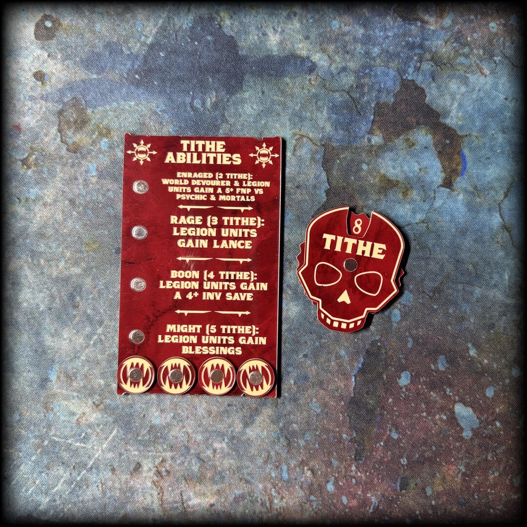 World Devourers - Tithe Trackers - 10th Edition 40k - Etsy