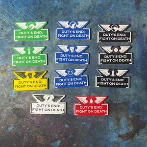 Wargaming Token Set – Sci Fi Tabletop Miniature Game Accessories ...