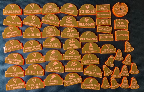 Ratmen Aos 3rd Edition Acrylic Gaming Tokens - Etsy