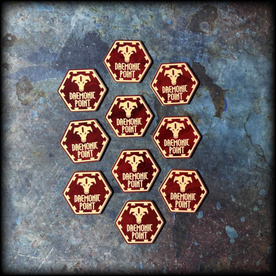 Wargaming Token Set – Fantasy Tabletop Miniature Game Accessories ...